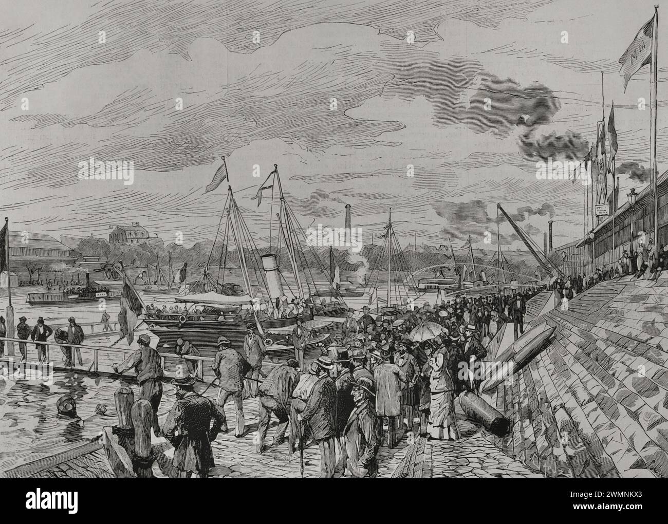 France, Paris. Universal Exhibition of 1878. It was held from May 1 to ...