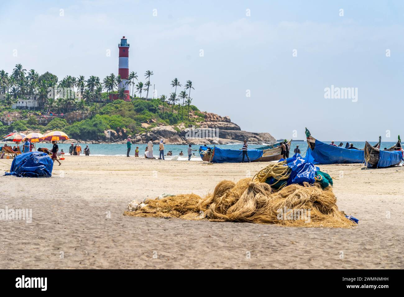 Kovalam is an internationally renowned beach with three adjacent ...