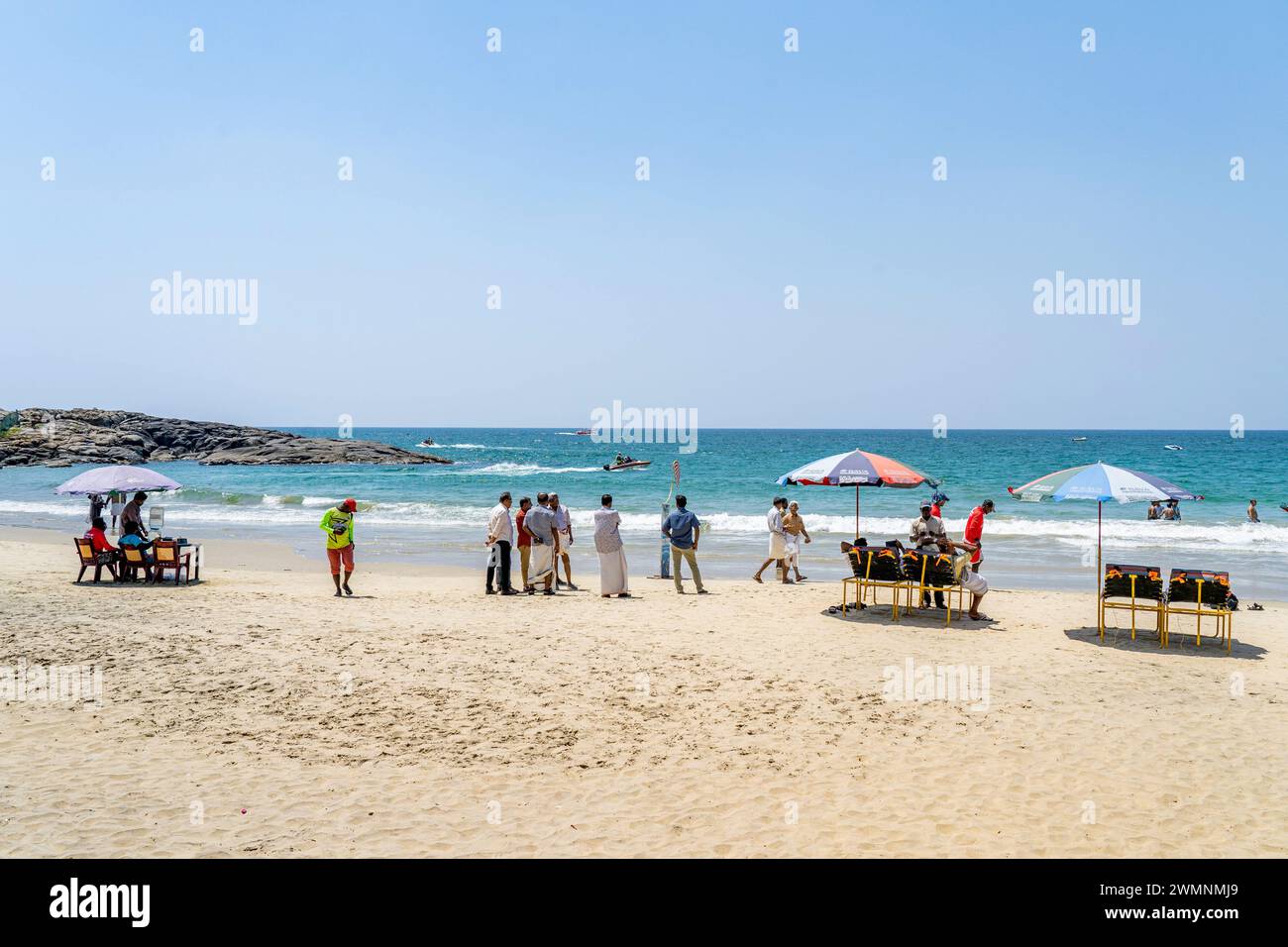 Kovalam is an internationally renowned beach with three adjacent ...