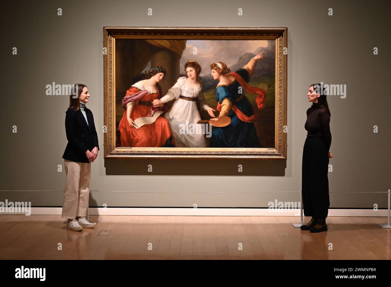 Angelica Kauffman (1741-1807), was one of the most celebrated artists ...