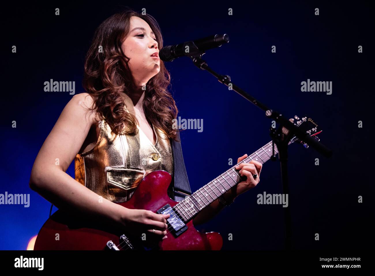 Copenhagen, Denmark. 26th Feb, 2024. The Icelandic singer, songwriter ...