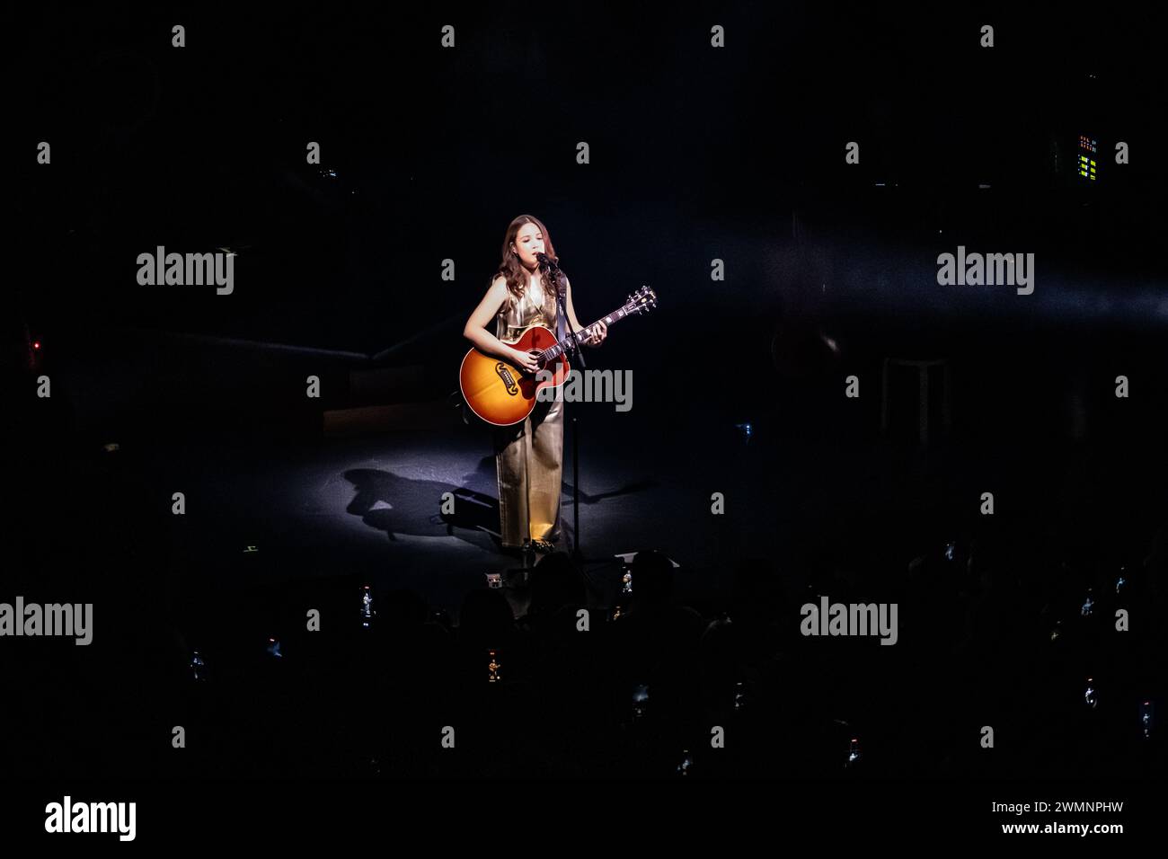 Copenhagen, Denmark. 26th Feb, 2024. The Icelandic singer, songwriter ...