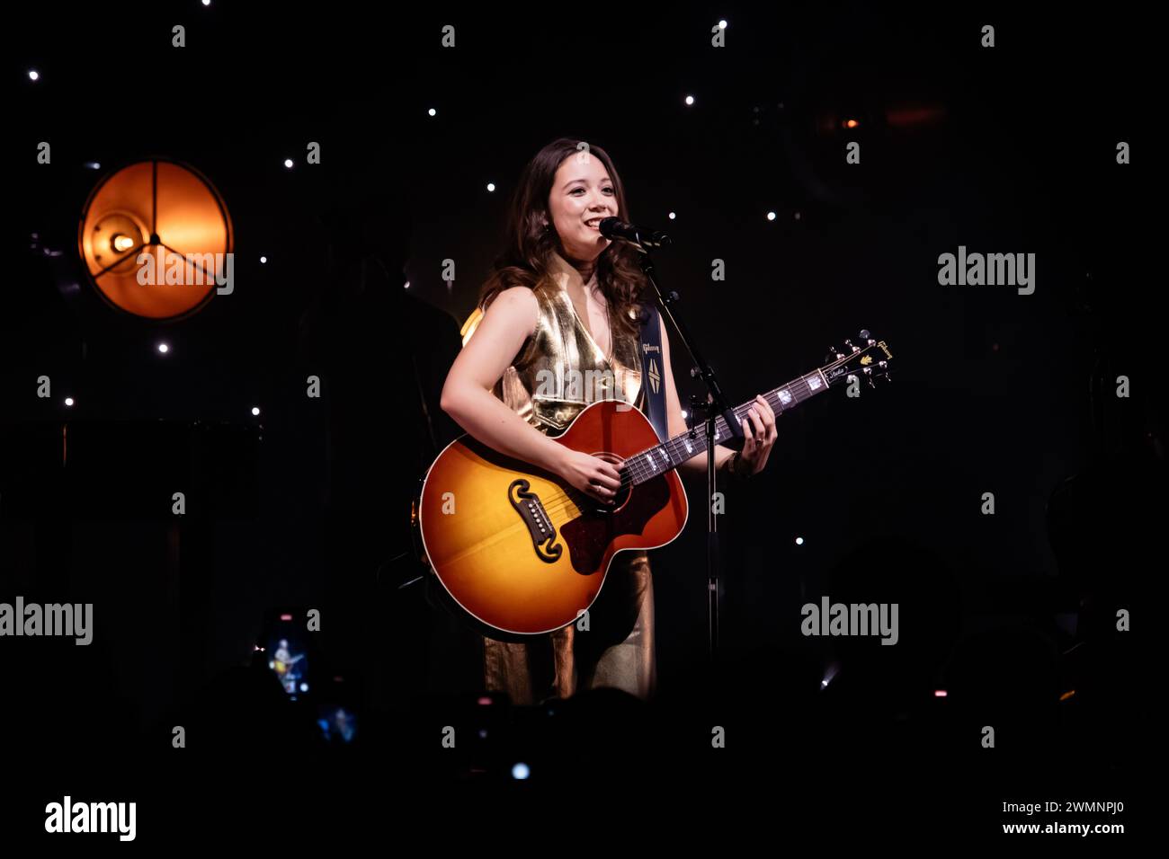 Copenhagen, Denmark. 26th Feb, 2024. The Icelandic singer, songwriter ...