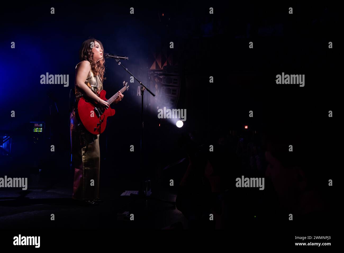 Copenhagen, Denmark. 26th Feb, 2024. The Icelandic singer, songwriter ...