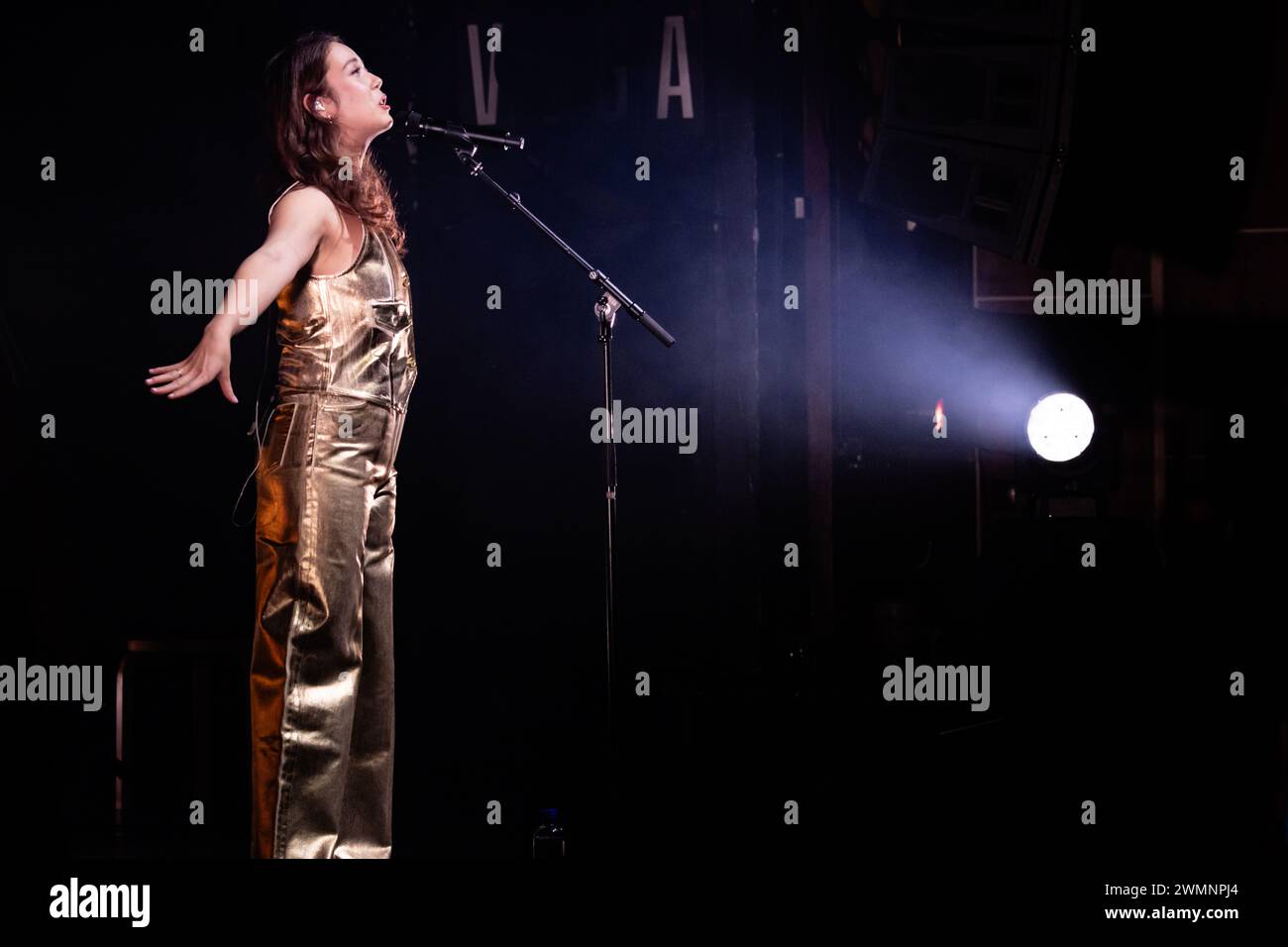 Copenhagen, Denmark. 26th Feb, 2024. The Icelandic singer, songwriter ...