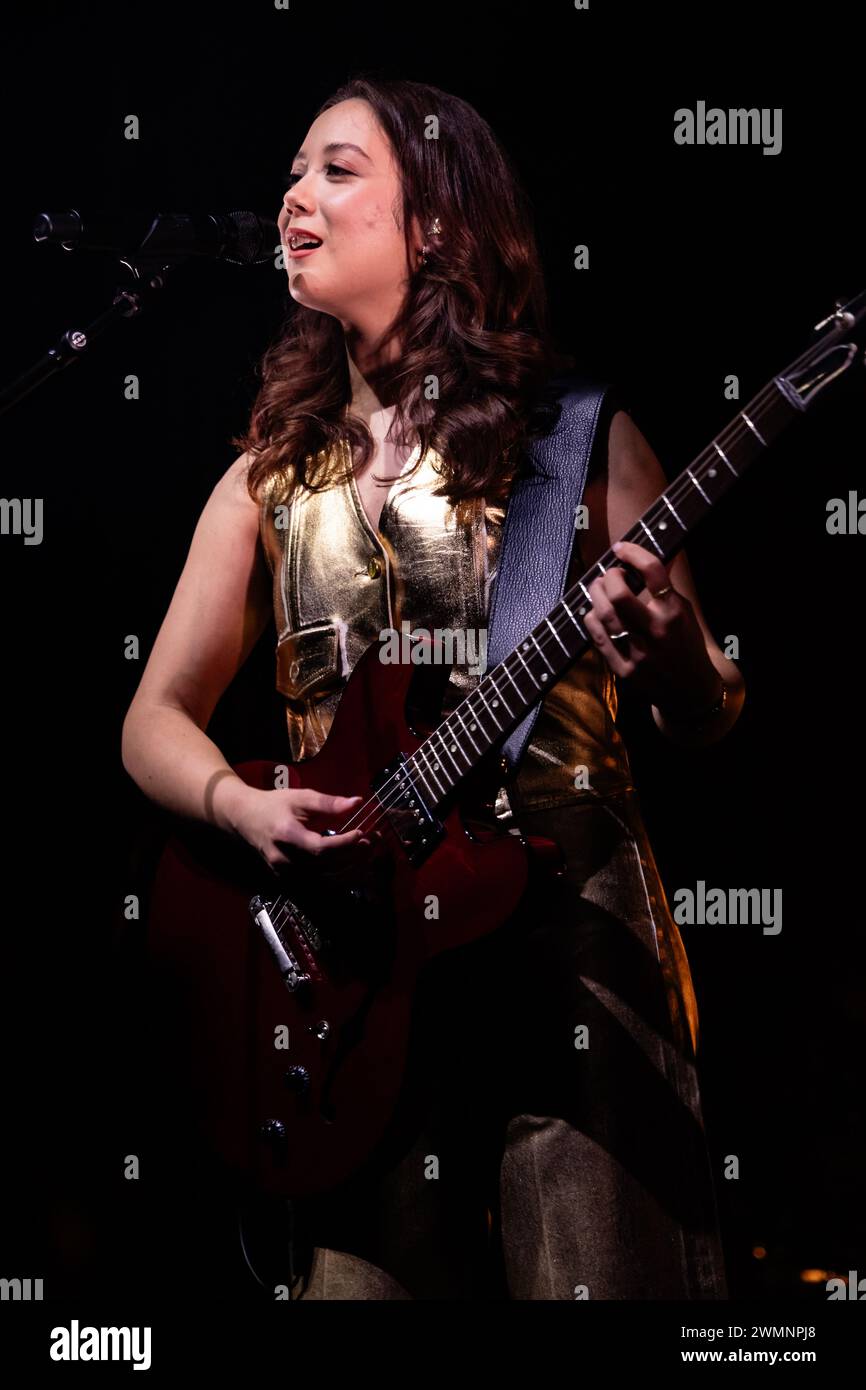 Copenhagen, Denmark. 26th Feb, 2024. The Icelandic singer, songwriter ...