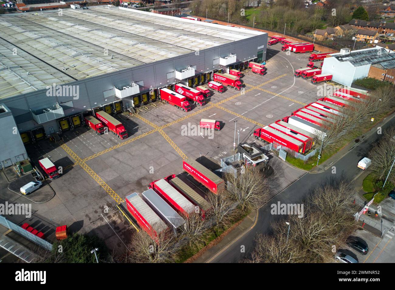 St Stephens Street, Birmingham, February 27th 2024 - Royal Mail ...