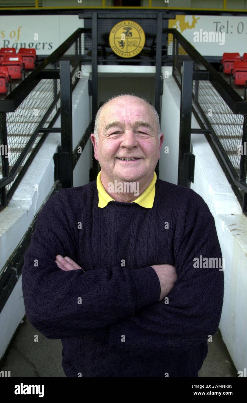 Ian Oliver former player and now groundsman and kitman at Berwick ...