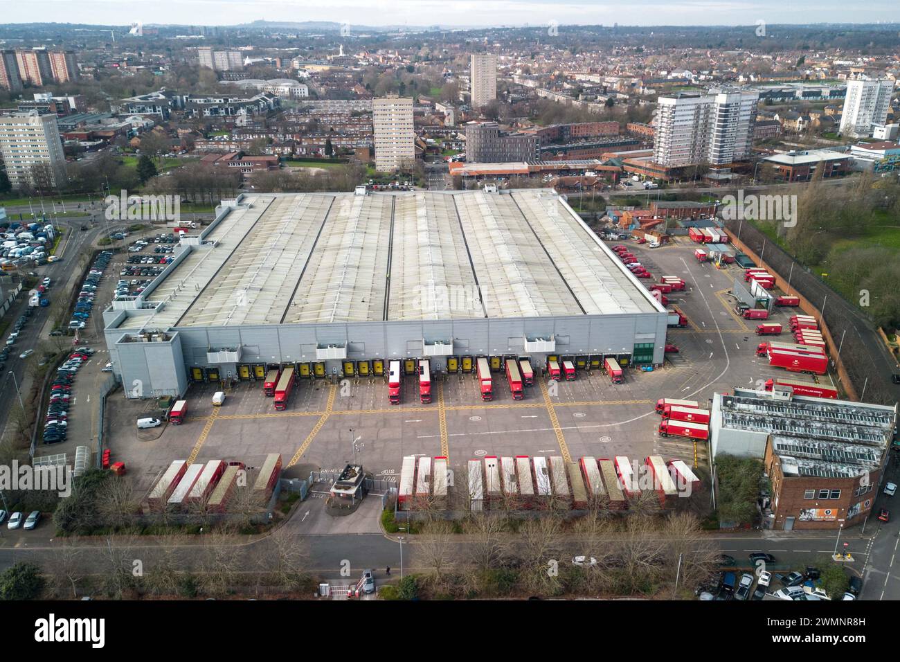 St Stephens Street, Birmingham, February 27th 2024 - Royal Mail ...