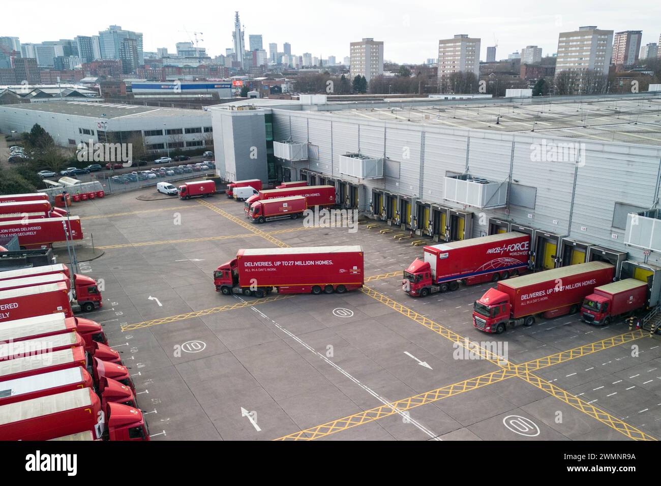St Stephens Street, Birmingham, February 27th 2024 - Royal Mail ...
