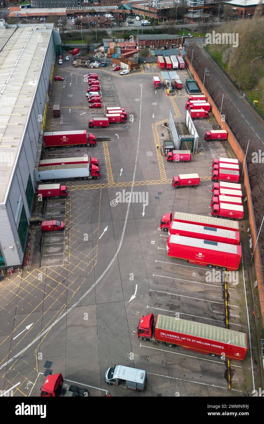 St Stephens Street, Birmingham, February 27th 2024 - Royal Mail ...