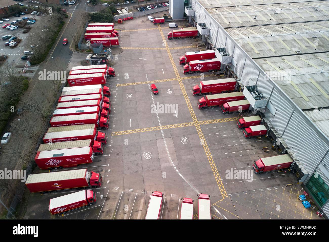 St Stephens Street, Birmingham, February 27th 2024 - Royal Mail ...