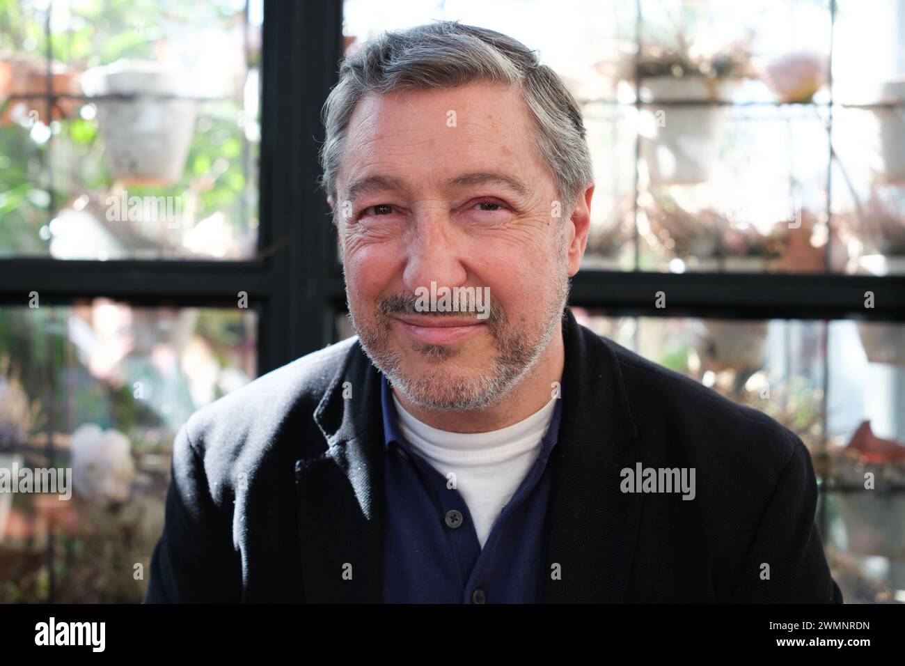 The chef Joan Roca poses during the presentation of the book, COOKING ...