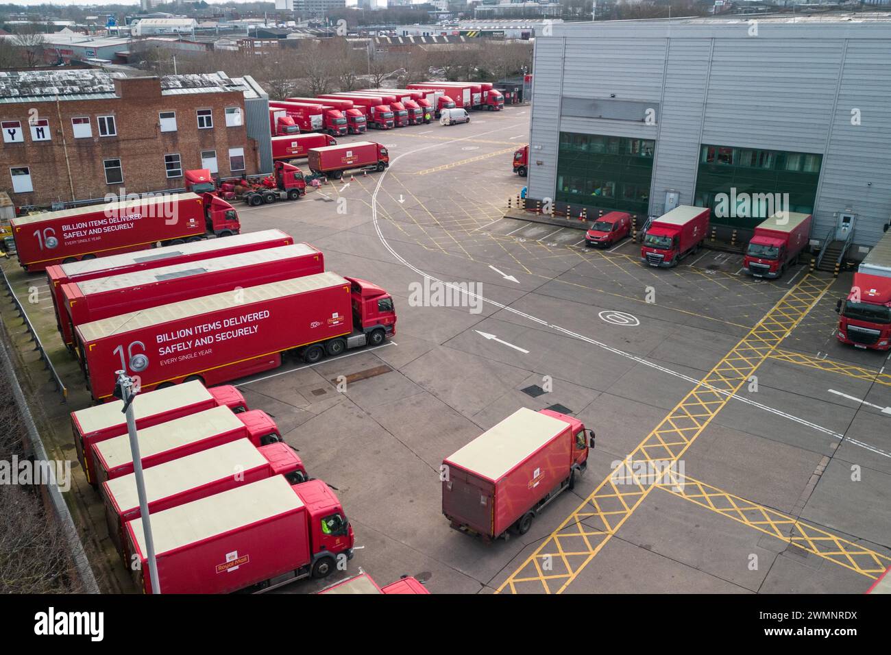 St Stephens Street, Birmingham, February 27th 2024 - Royal Mail ...