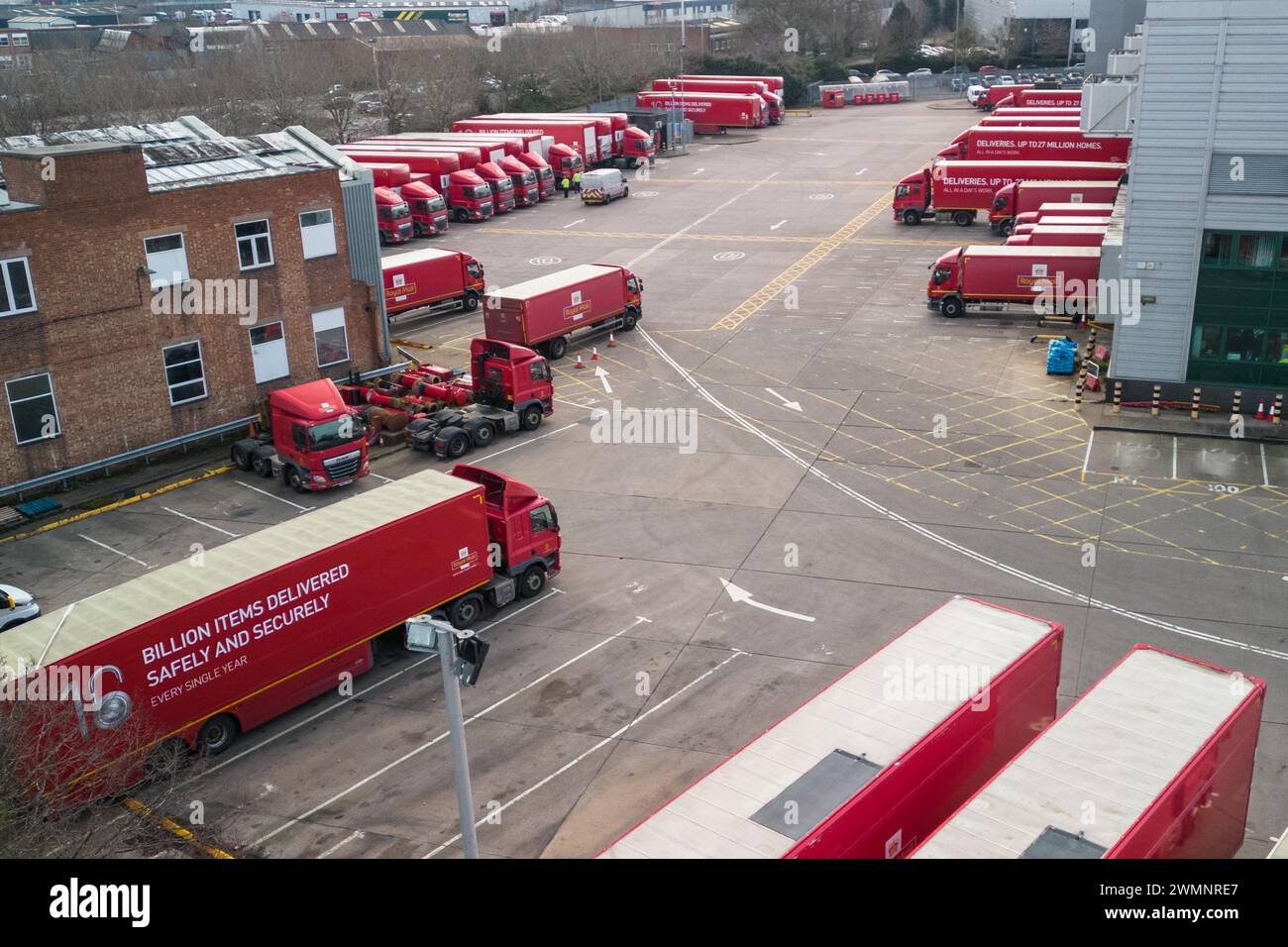 St Stephens Street, Birmingham, February 27th 2024 - Royal Mail ...