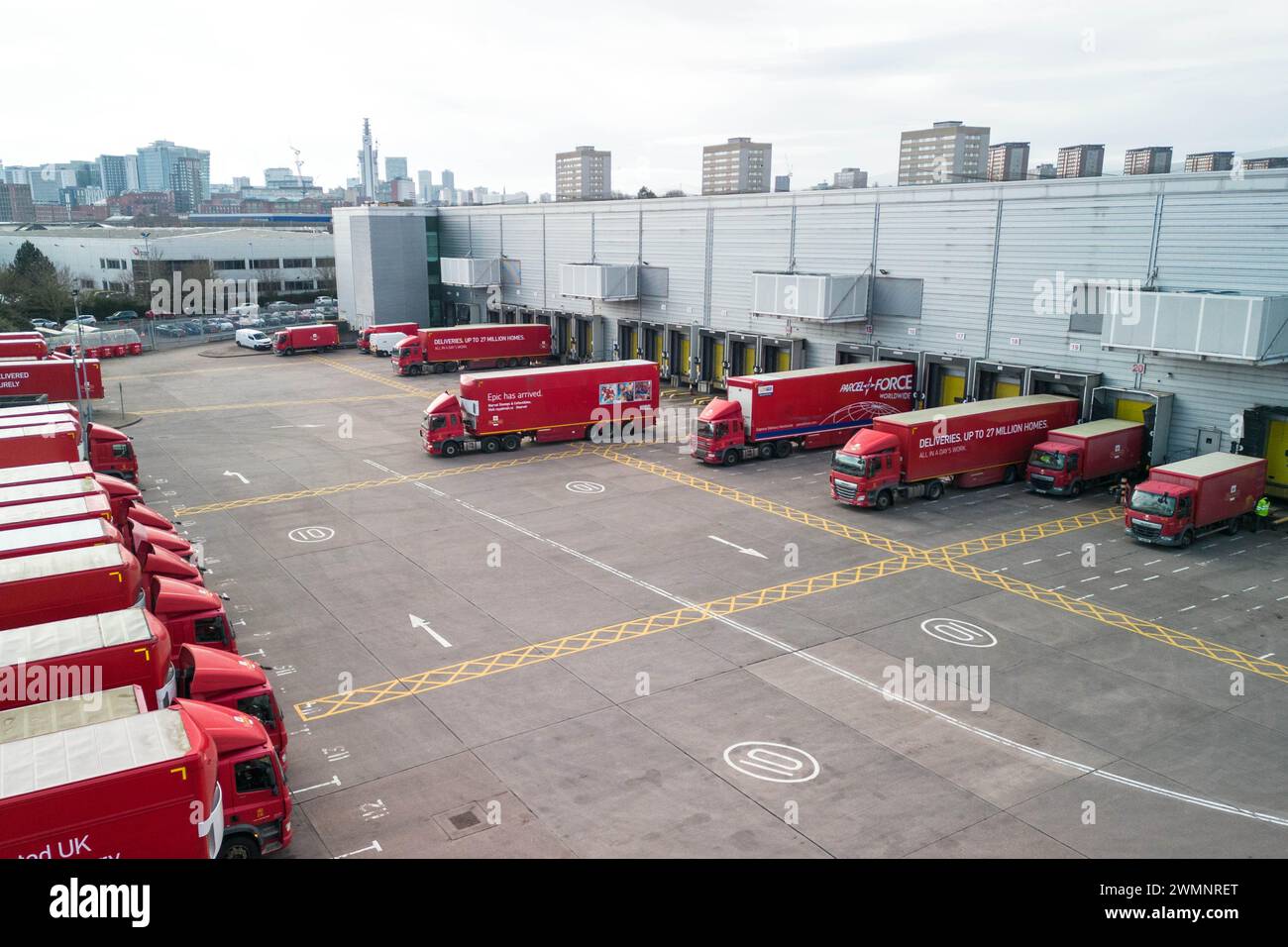 St Stephens Street, Birmingham, February 27th 2024 - Royal Mail ...
