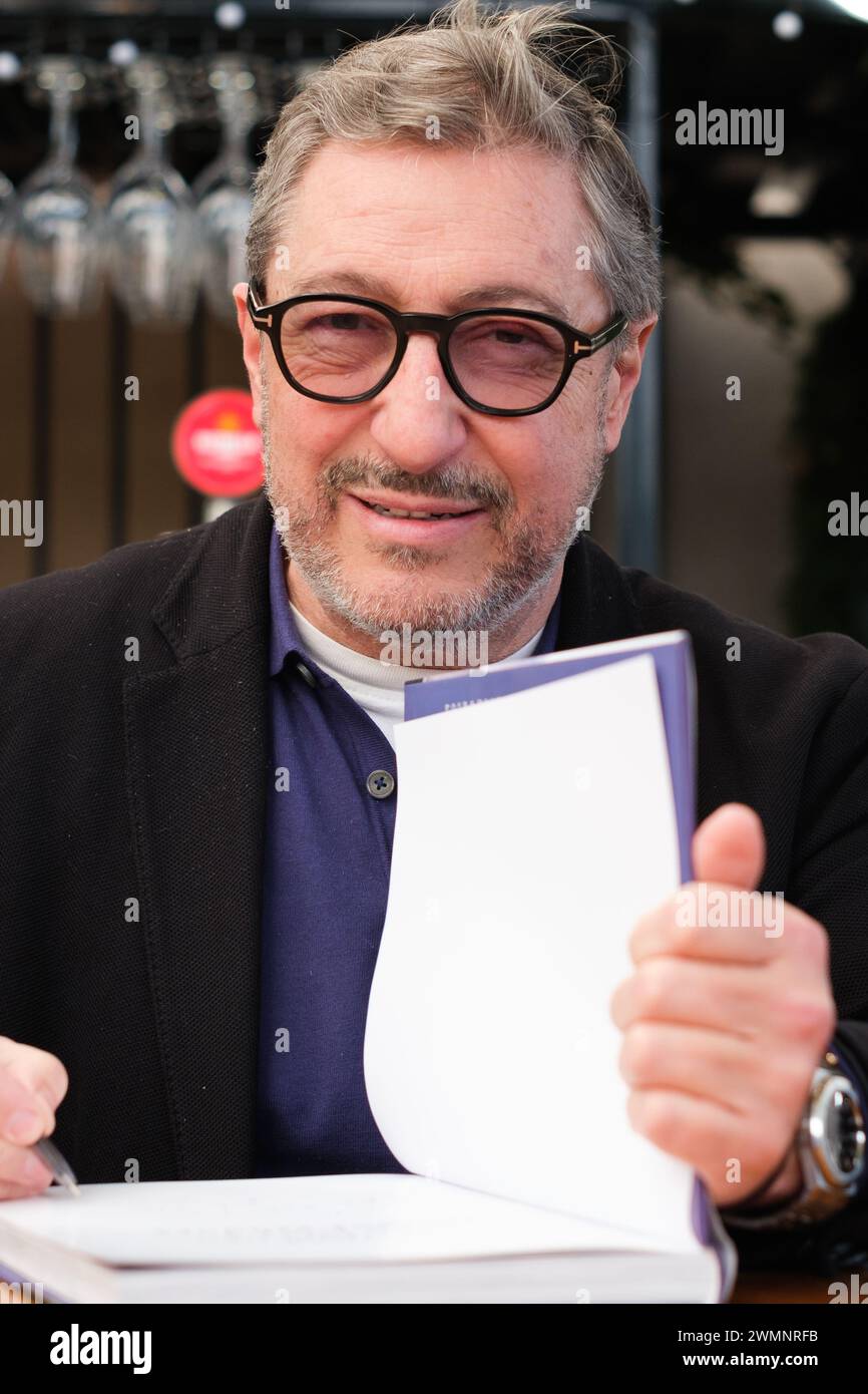 The chef Joan Roca poses during the presentation of the book, COOKING ...