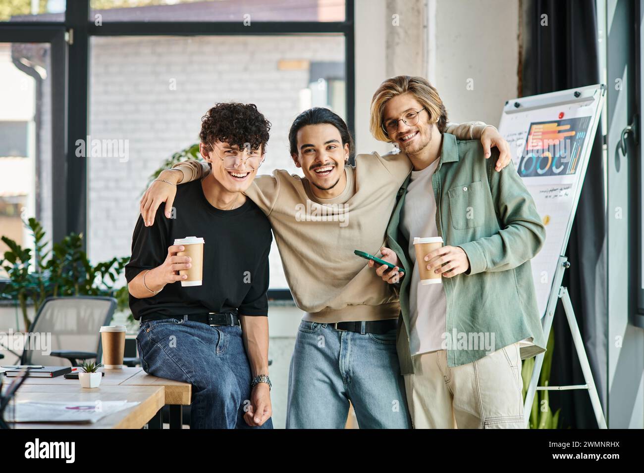 Bonding over coffee hi-res stock photography and images - Alamy