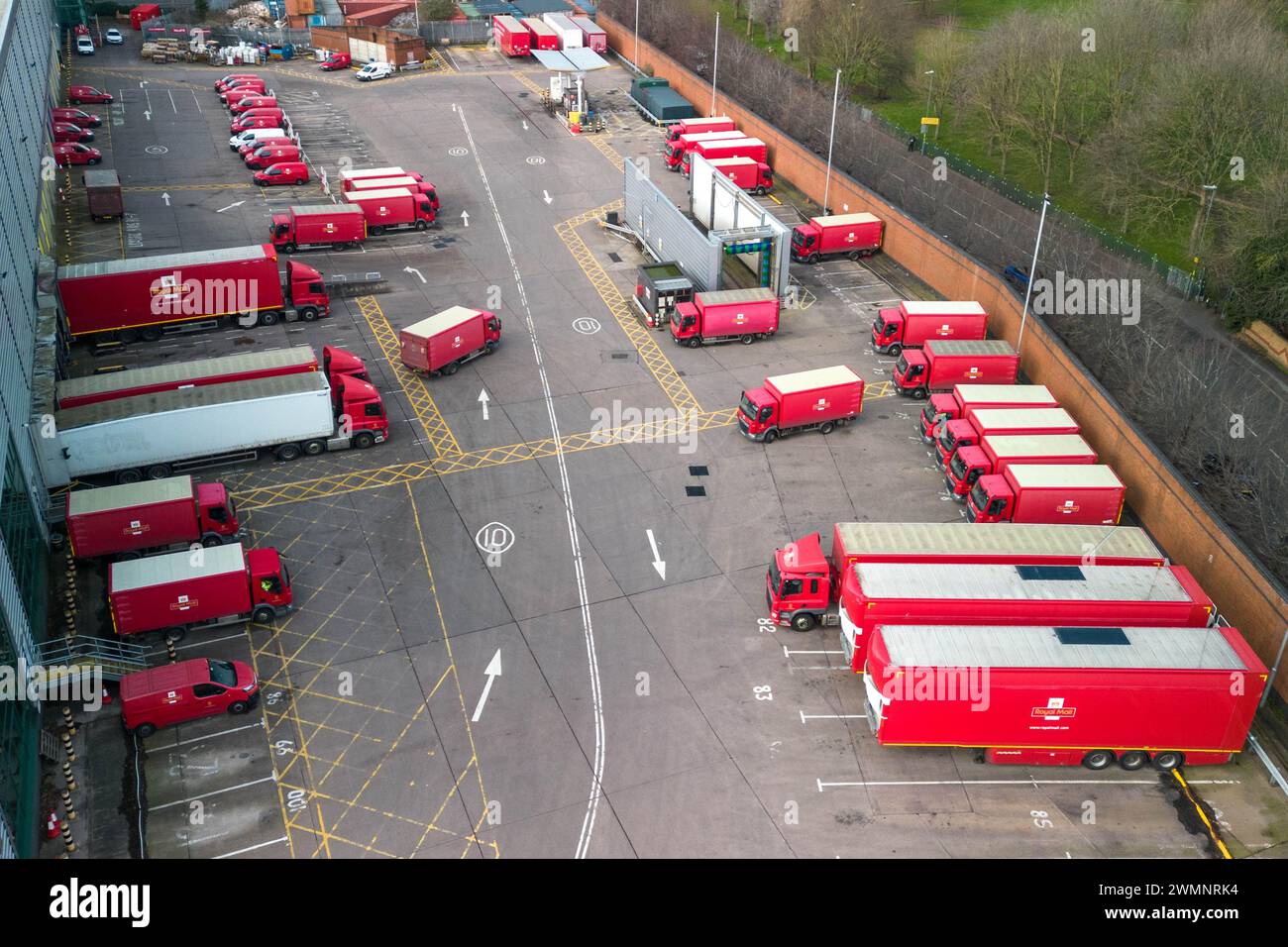 St Stephens Street, Birmingham, February 27th 2024 - Royal Mail ...