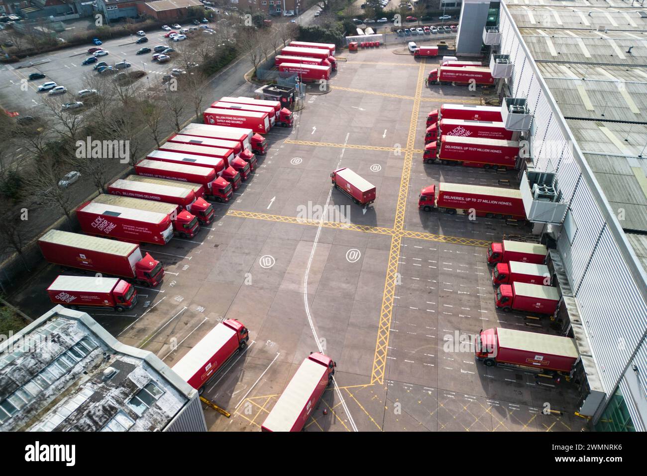 St Stephens Street, Birmingham, February 27th 2024 - Royal Mail ...