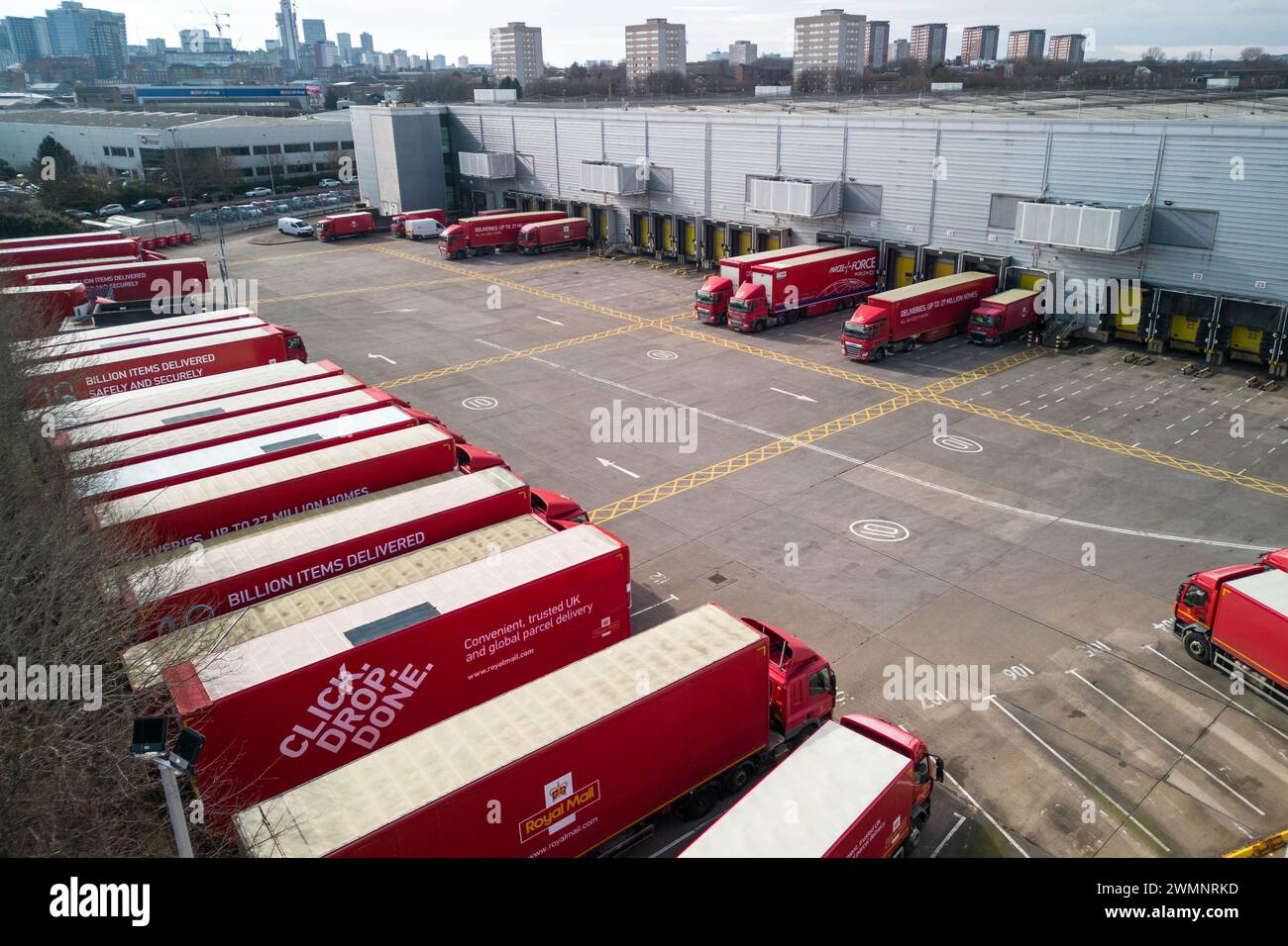 St Stephens Street, Birmingham, February 27th 2024 - Royal Mail ...