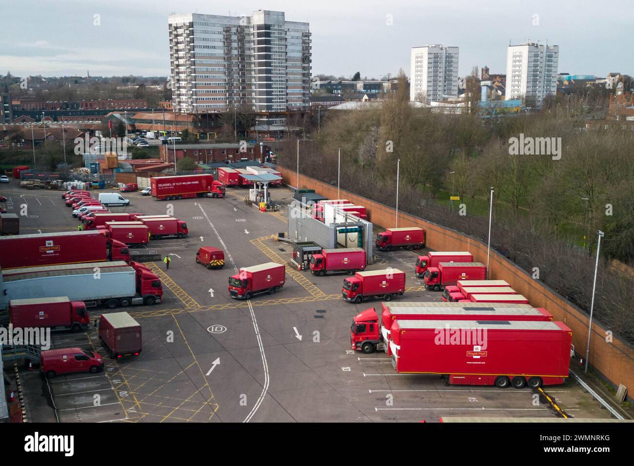 St Stephens Street, Birmingham, February 27th 2024 - Royal Mail ...