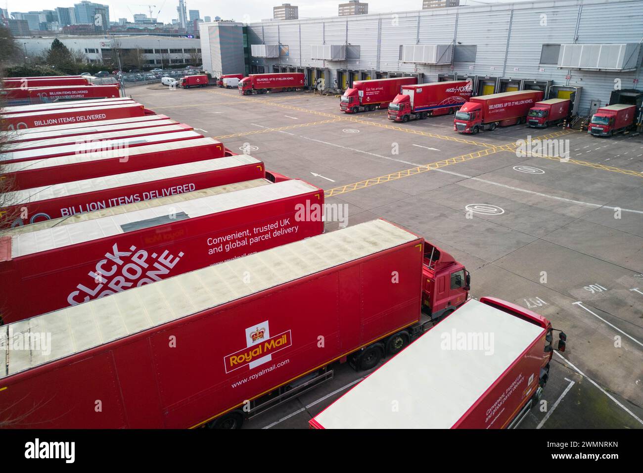 St Stephens Street, Birmingham, February 27th 2024 - Royal Mail ...