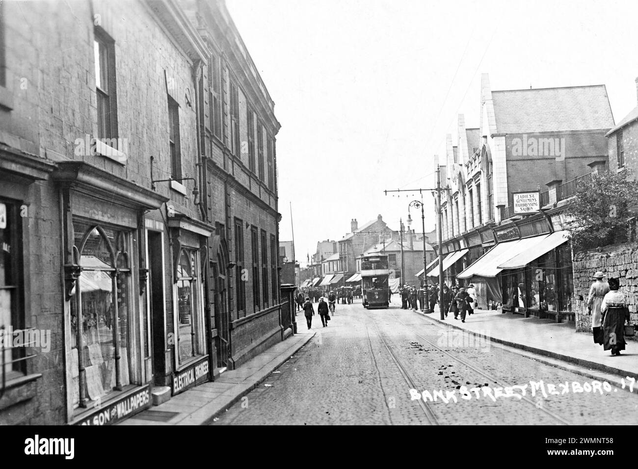 Mexborough - Bank Street Stock Photo - Alamy