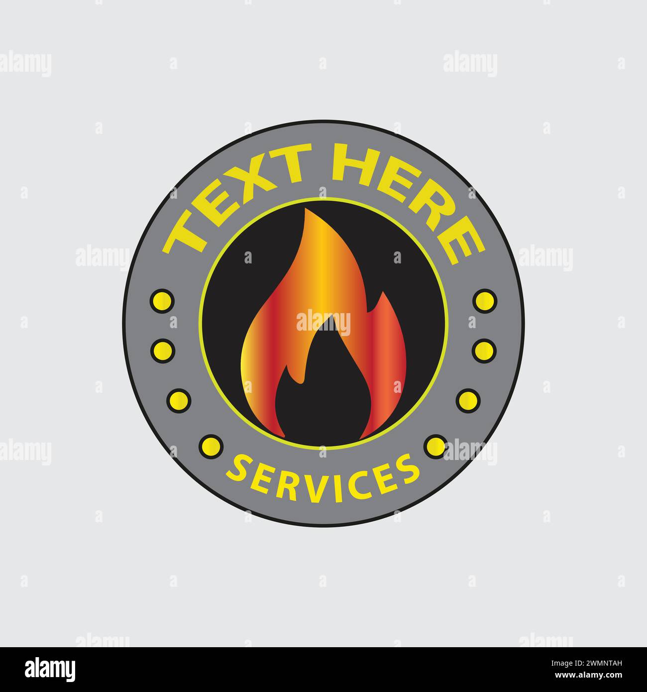 Vector Eco Gas Service logo design and concept Stock Vector Image & Art ...