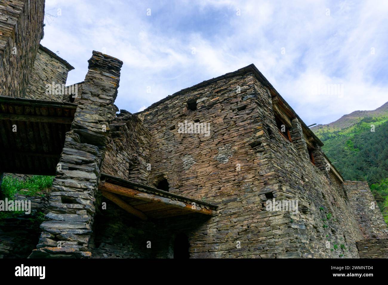 Shatili Medieval Fortress Village Shatili is a historic highland ...