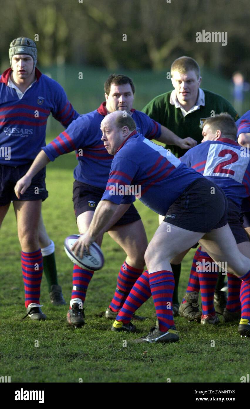 KIRCALDY V HAWICK, BEVERIDGE PARK, KIRCALDY, 27/1/01. Kircaldy prop ...