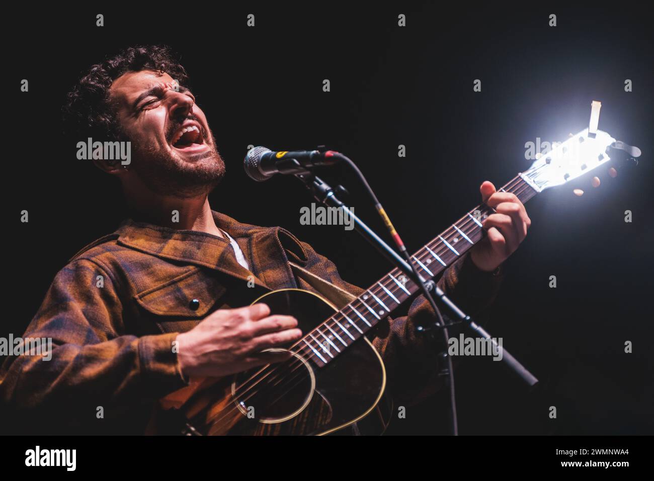 Copenhagen, Denmark. 23rd, February 2024. The Canadian folk band Wild ...
