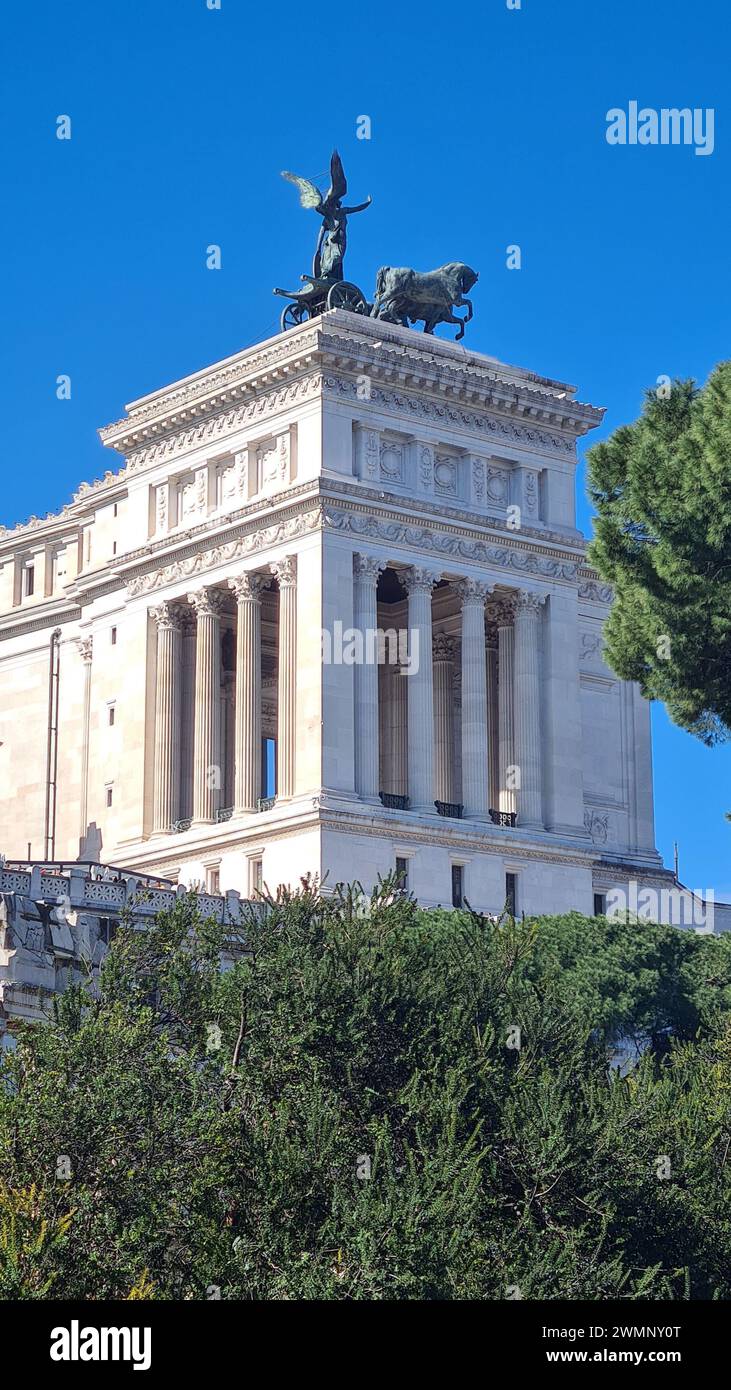 The Monument to Victor Emmanuel II. Rome, Italy Stock Photo - Alamy