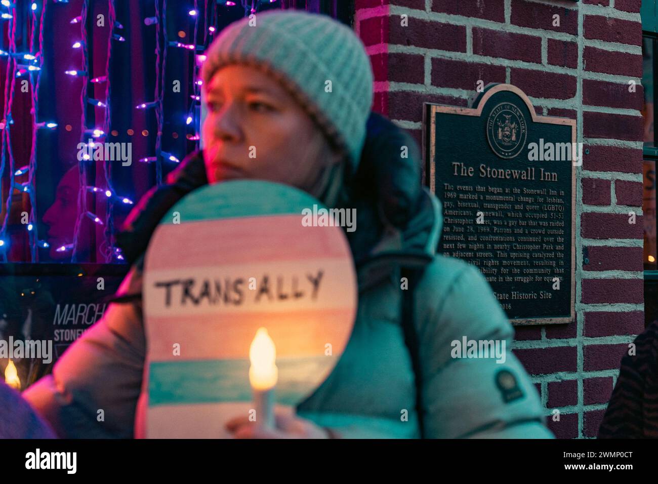 Nex benedict vigil hi-res stock photography and images - Alamy