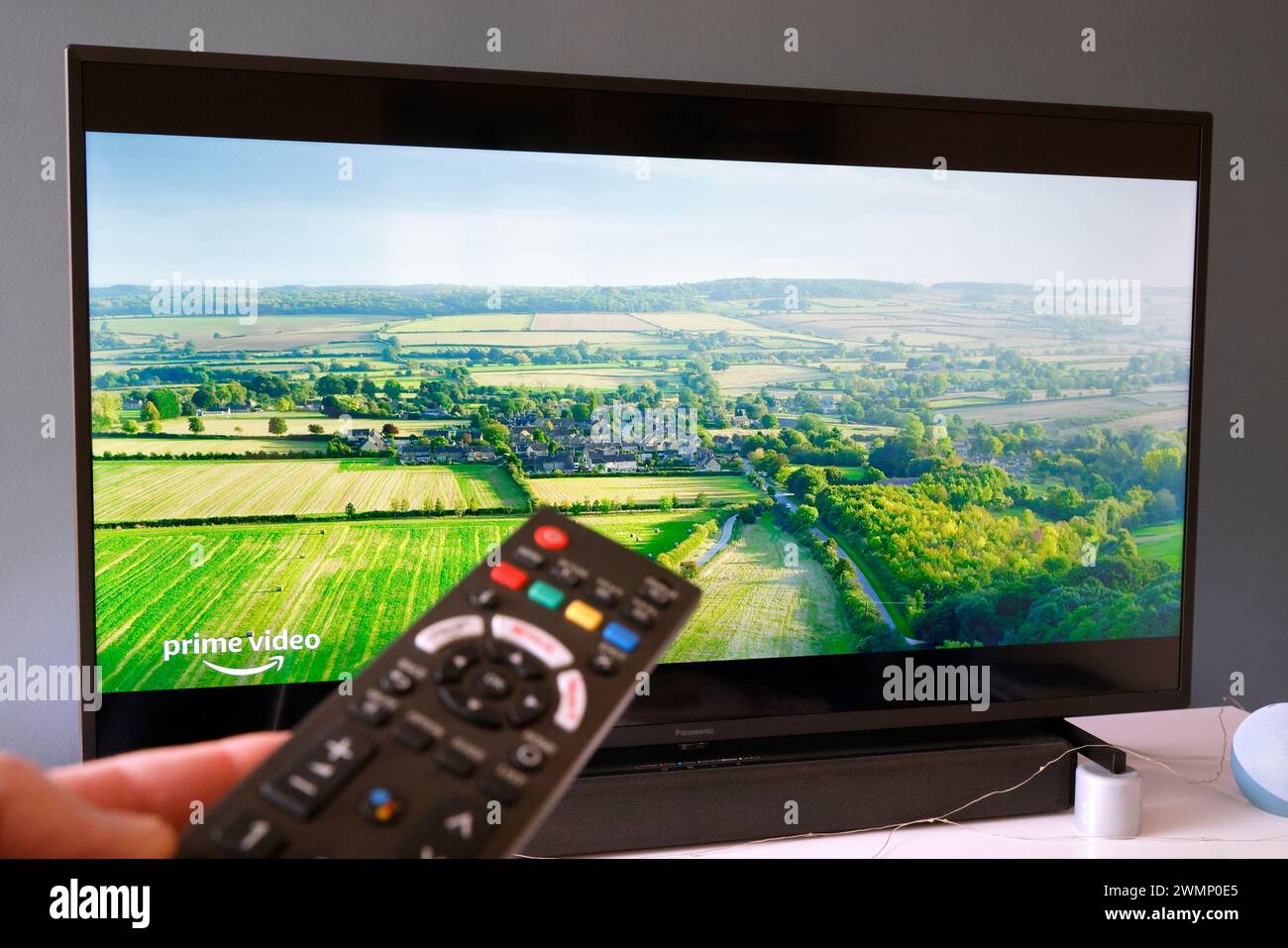 TV remote control, Panasonic TV, streaming TV, home entertainment. - 27 ...