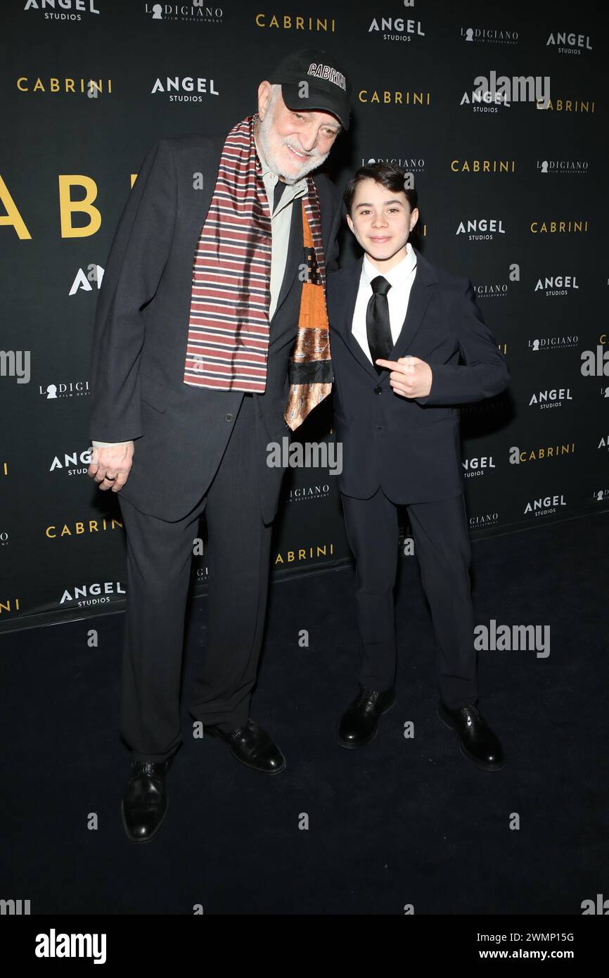 New York, United States. 26th Feb, 2024. Jonathan Sanger and Federico ...