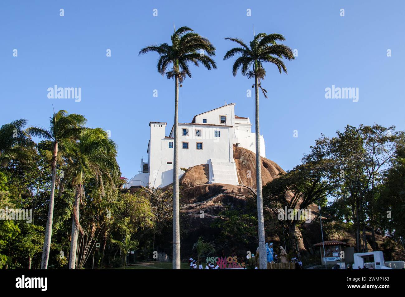 Convento da Penha in Espirito Santo, Brazil - September 23, 2023: view ...