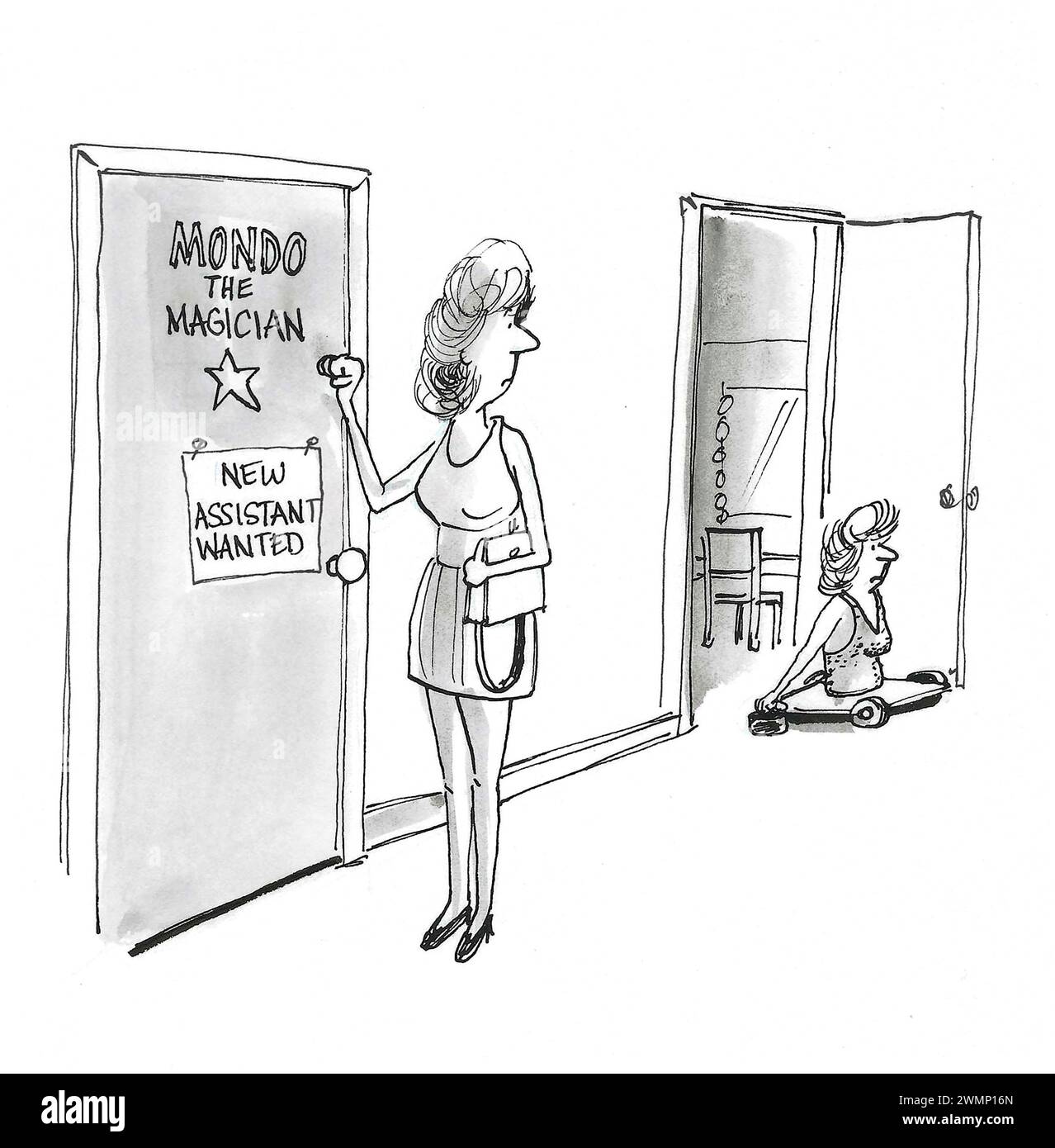 Magician assistant hi-res stock photography and images - Alamy