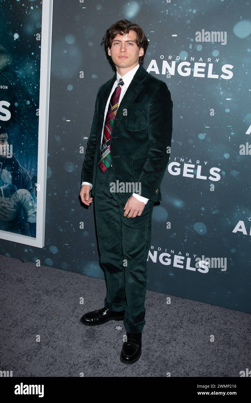 NY Premiere of Ordinary Angels Featuring: Dempsey Bryk Where: New York ...