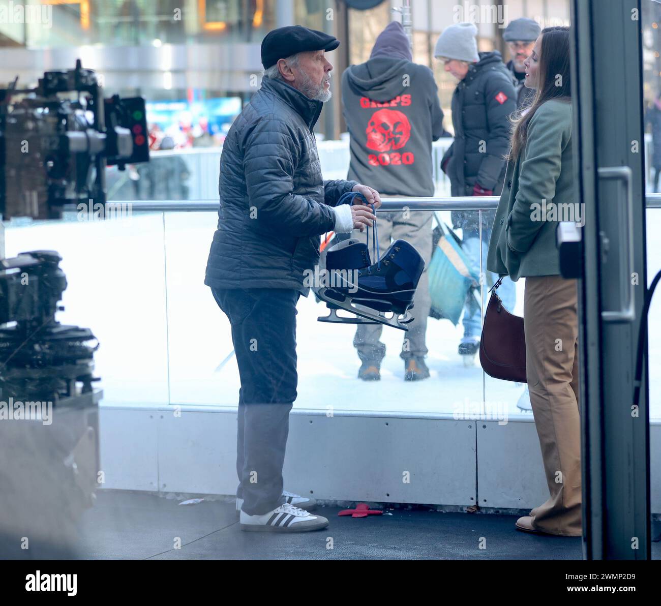 Billy Crystal, Judith Light and Maria Dizzia seen filming at the ...