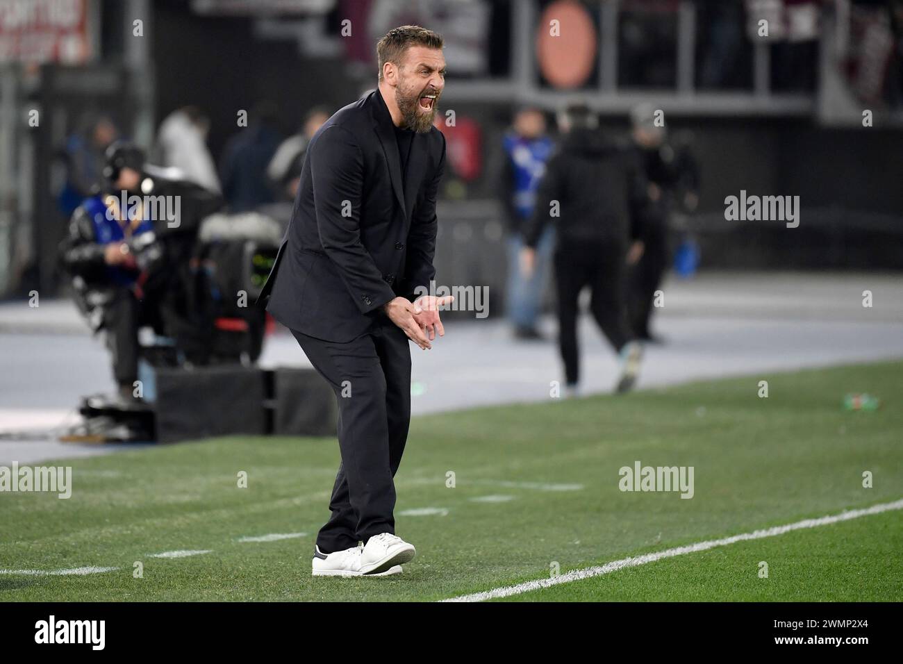 Daniele De Rossi coach of AS Roma during the Serie A football match ...