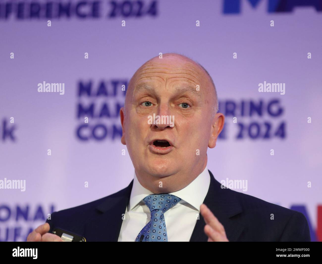 London, United Kingdom. 27th Feb, 2024. Stephen Phipson CBE, Make UK ...