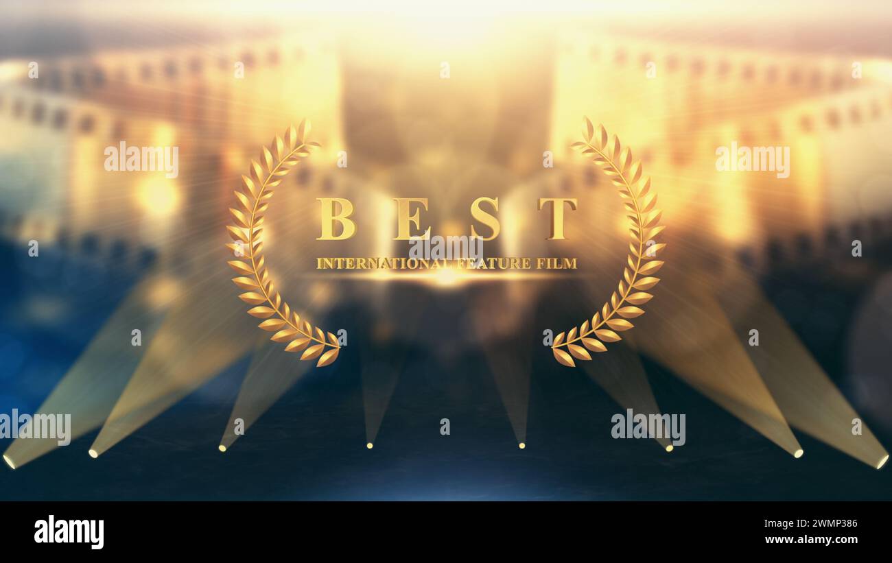 Film Awards. Best International Feature Film Stock Photo - Alamy