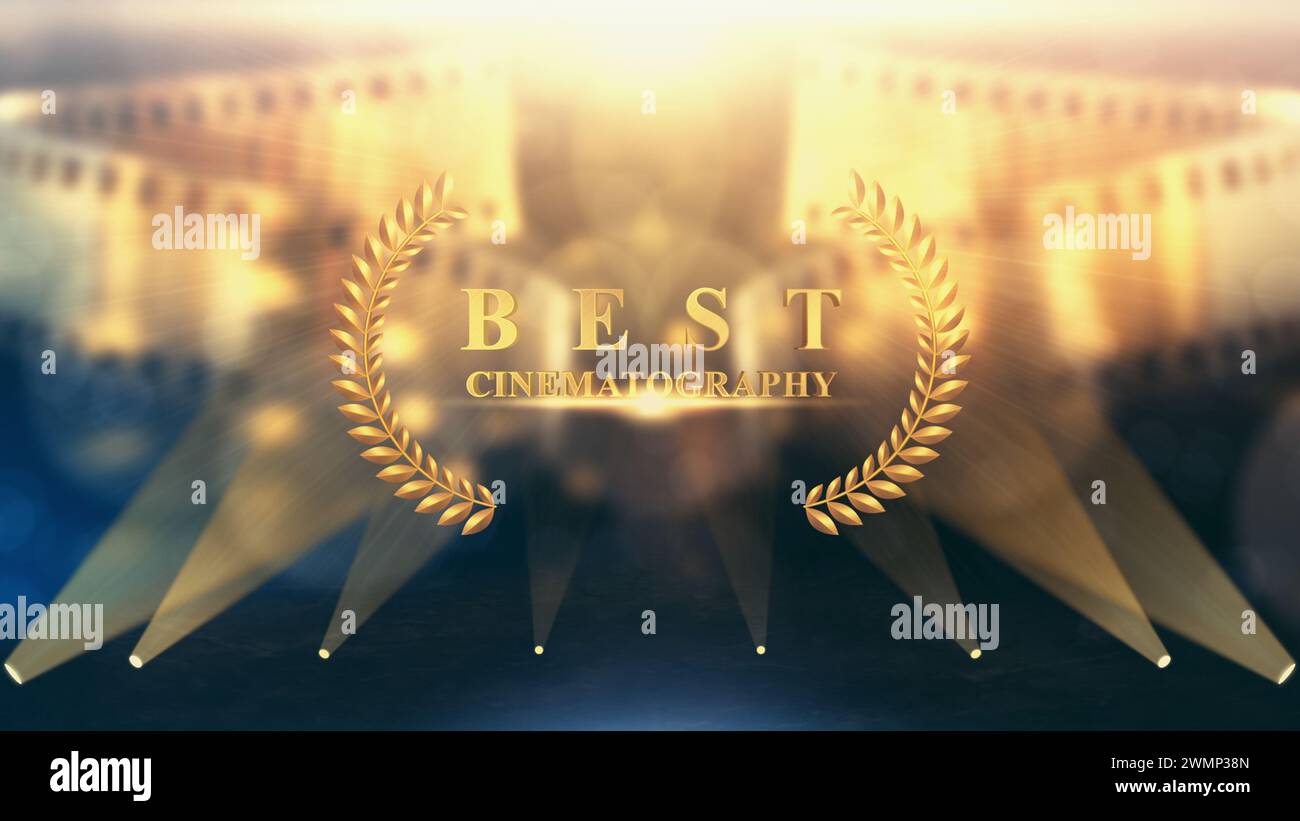 Film Awards. Best Cinematography Stock Photo - Alamy