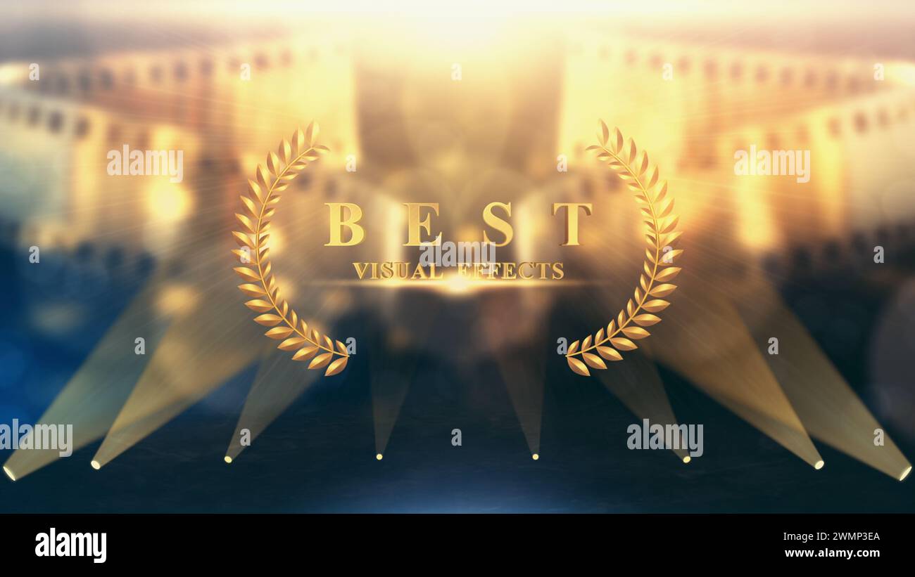 Film Awards. Best Visual Effects Stock Photo - Alamy