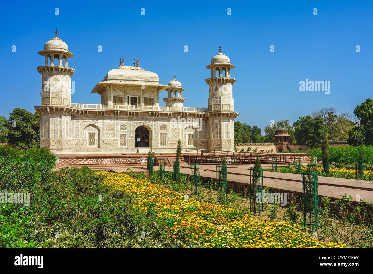 Tomb of Itimad ud Daulah, aka Baby Taj, located in agra, india Stock ...