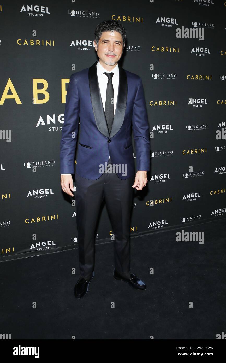 New York, United States. 26th Feb, 2024. Alejandro Monteverde during ...