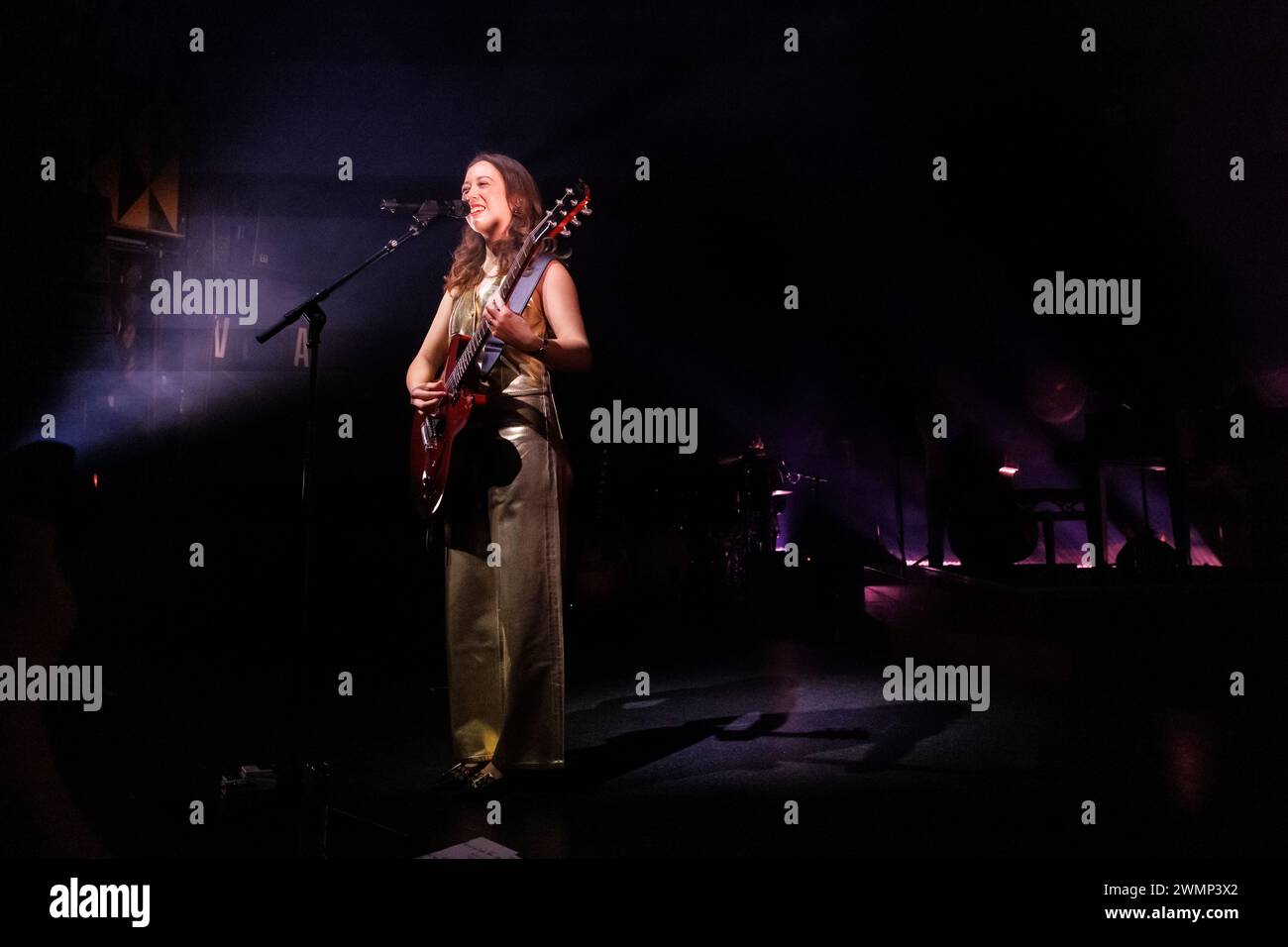 Copenhagen, Denmark. 26th Feb, 2024. The Icelandic singer, songwriter ...