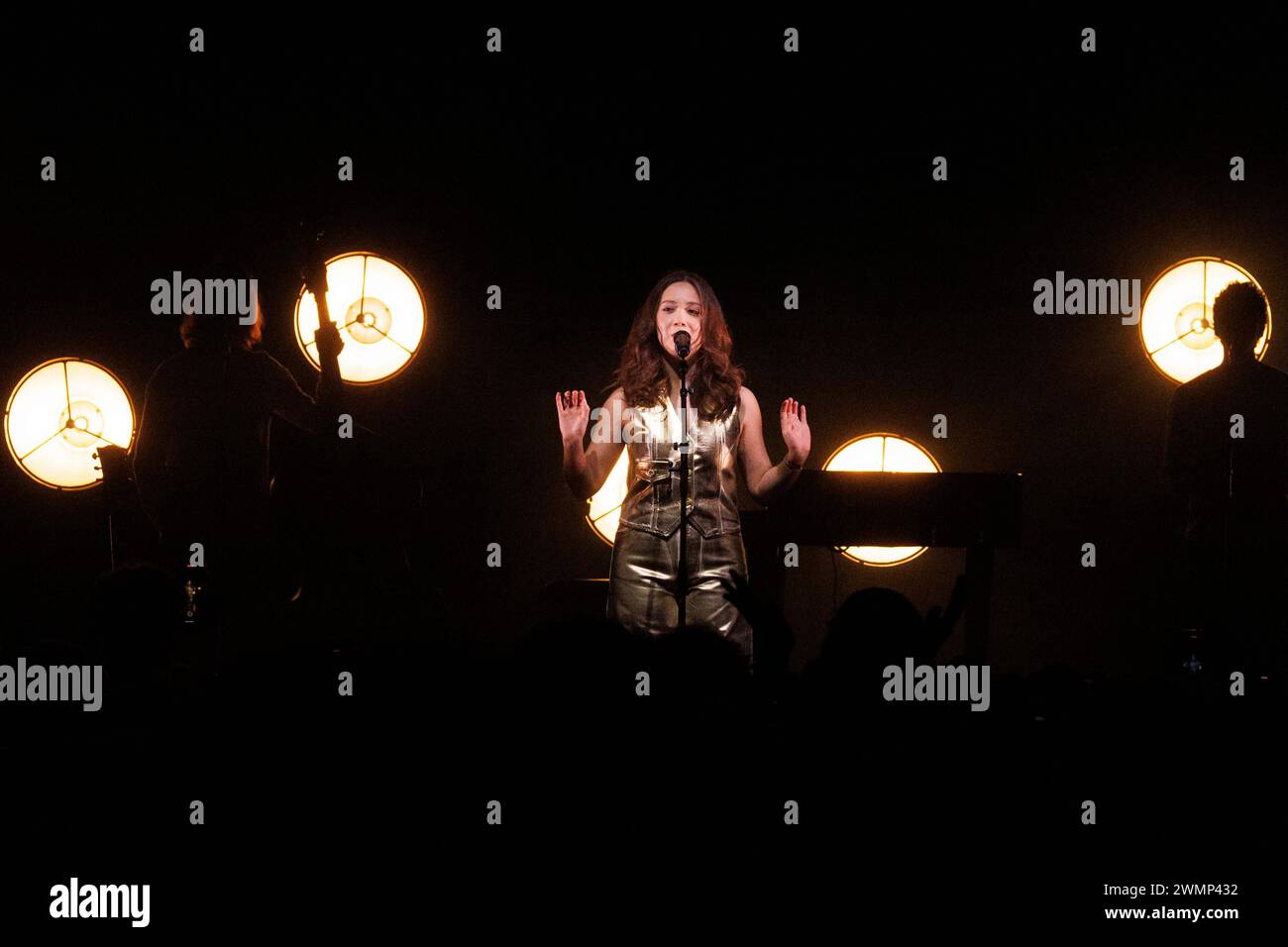 Copenhagen, Denmark. 26th Feb, 2024. The Icelandic singer, songwriter ...