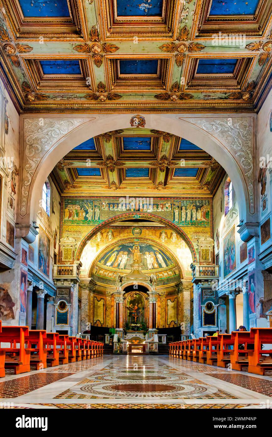 Basilica santa prassede hi-res stock photography and images - Alamy